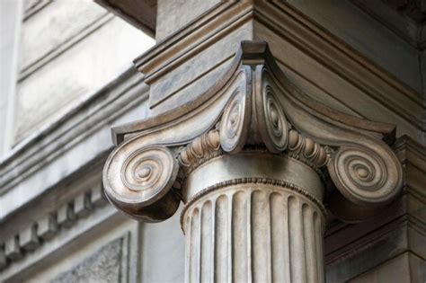 Premium Photo Low Angle View Of Ionic Column