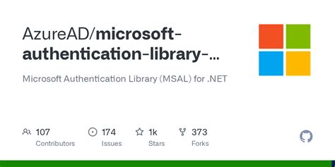 Home · Azureadmicrosoft Authentication Library For Dotnet Wiki · Github