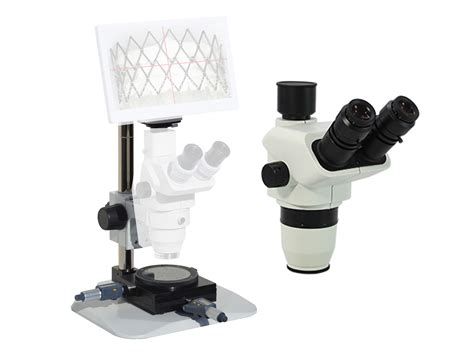 Etr200lbsxy Hd Trinocular Digital Microscope With Led Ring Light And Basic Stand With Xy