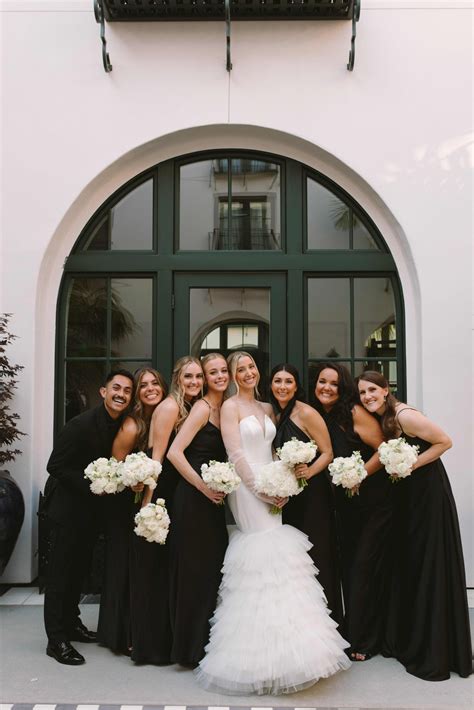 An Old Hollywood Esque Summer Wedding In Santa Barbara Over The Moon