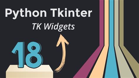 Python TK Tkinter In One Shot TK Widgets YouTube