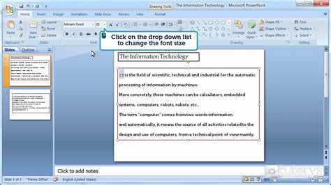 How To Change The Font And The Text With PowerPoint YouTube