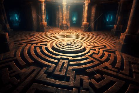 神秘迷宫图片素材 正版创意图片600097584 摄图网