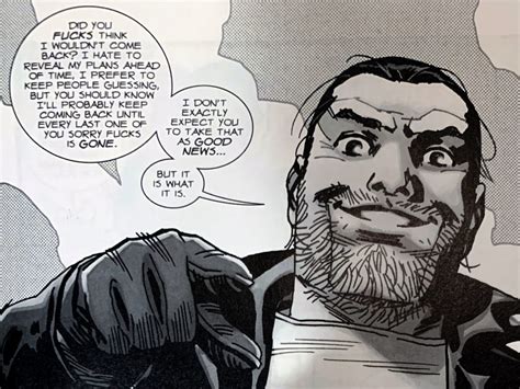 Top Negan Quotes What Is Everybodys Favourite Negan Quote