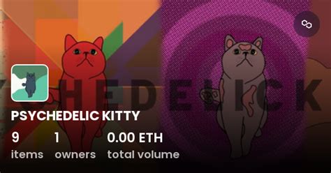 Psychedelic Kitty Collection Opensea