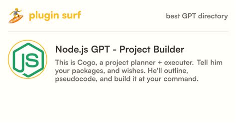 node js gpt project builder gpt information latest updates and