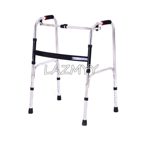 ไม้เท้า Walker 4 ขาหัดเดิน สีเทา ช่วยพยุงเดิน แบบพับ Sexพช วอคเกอร์สี่