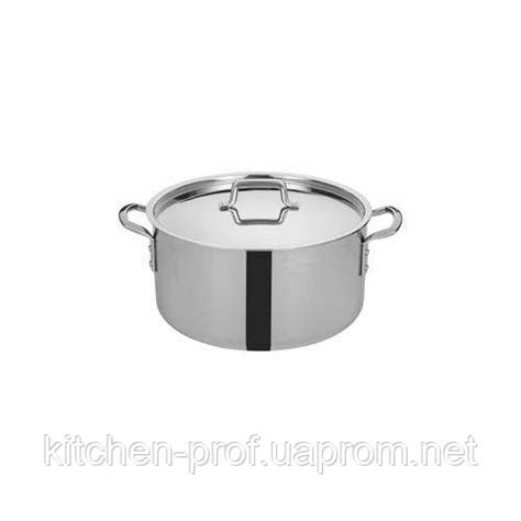 Купить Winco TGSP-20 Круглая кастрюля с крышкой, тройное дно, TRI-GEN ...