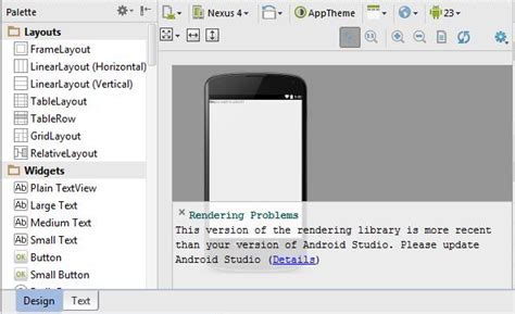 This Version Of Rendering Library Is More Recent Than Your Version Of