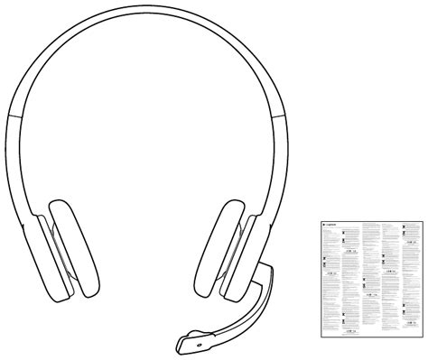 Logitech H Stereo Headset Quick Start Manual Manualslib