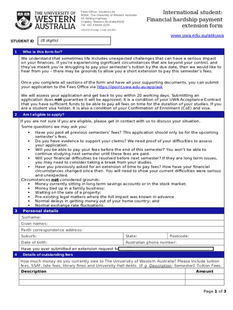 Fee Extension Application Doc Template Pdffiller