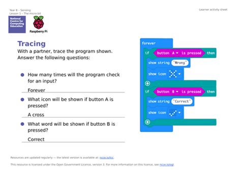 Microbit Year 6 Free Teaching Resources