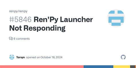 Ren Py Launcher Not Responding Issue Renpy Renpy GitHub