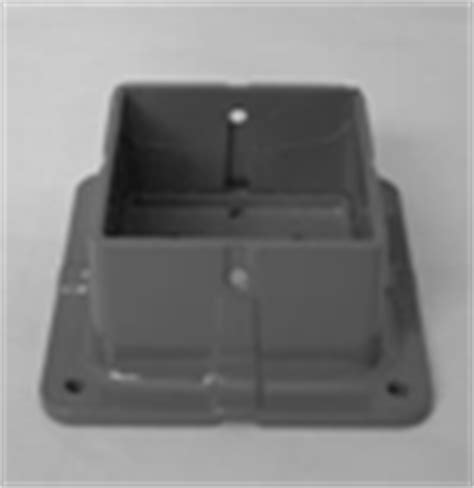 Deck Railing Post Anchors Install Posts To Deck Without Notching Posts