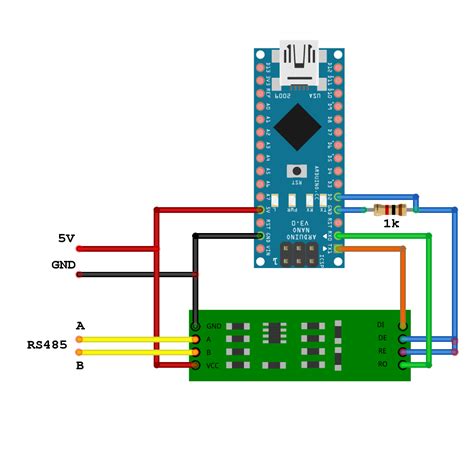 Max485 схема включения Arduino 98 фото