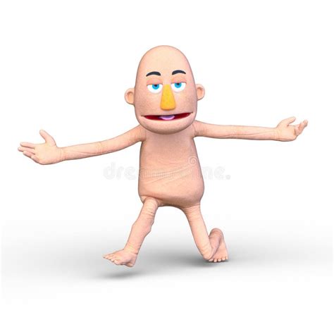 3d Rendering Of A Male Puppet Stock Illustration Illustration Of Game