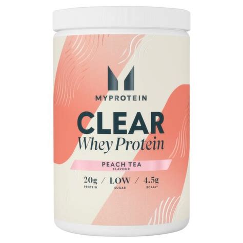 Myprotein Clear Whey Isolate Peach Tea 522 G Storefront En