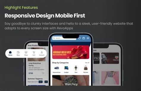 Revoapps Woocommerce Theme Mobile App Android And Ios