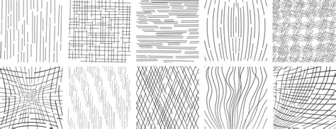 Collection Of Hand Drawn A Seamless Vector Background With Sketchy Dots Vector Scribbles Grid