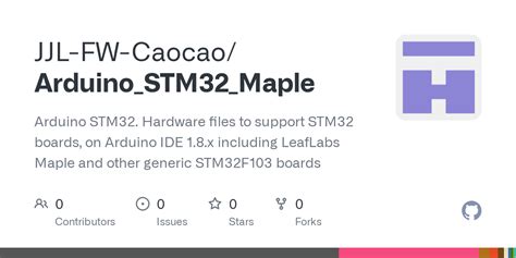 Github Jjl Fw Caocao Arduino Stm32 Maple Arduino Stm32 Hardware