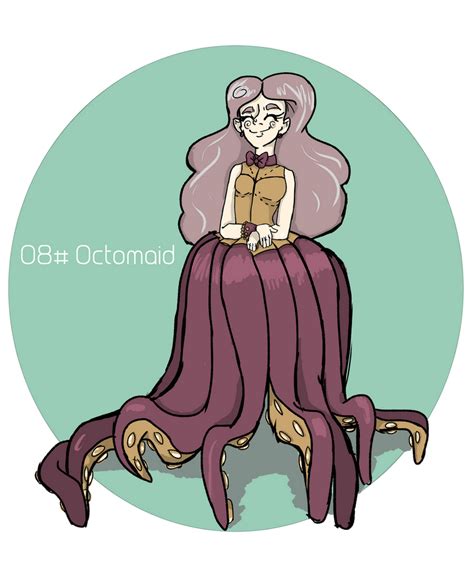 [monster Girl Challenge] 8 Octomaid By Xxcatdrowxx On Deviantart