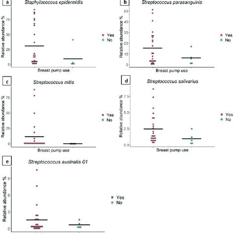 The Relative Abundance Of Streptococcus Mitis And Bacterial Richness Download Scientific