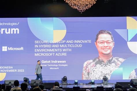 gatot indrawan on linkedin microsoft azure cloud event