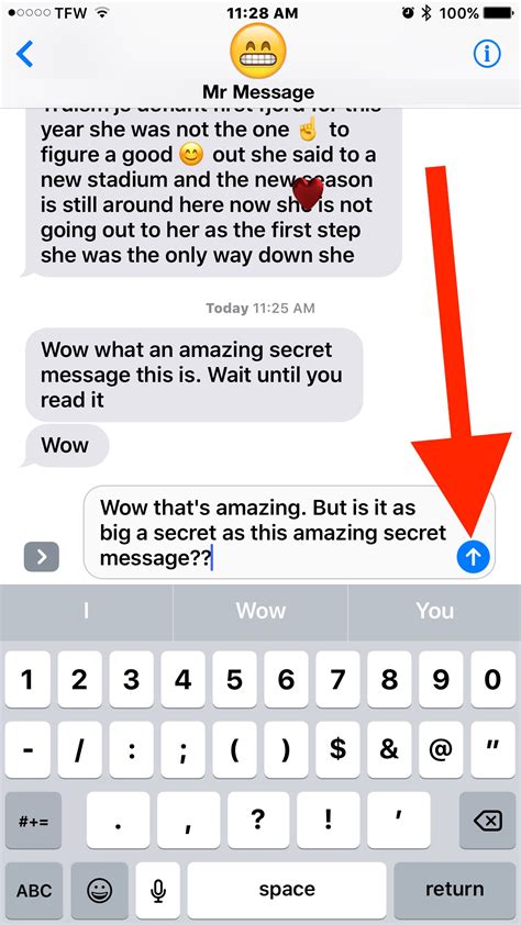 how to send invisible ink messages from iphone and ipad