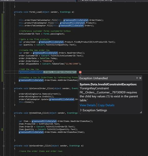 Sql How To Insert Customer And Order Info At Same Time With Matching Keys Stack Overflow