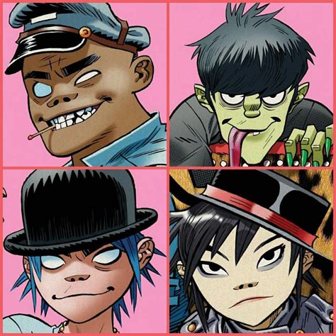 Gorillaz G Magazine Arte De Gorillaz Dibujos Kawaii Ilustraciones
