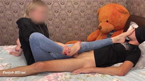 Foot Worship Cum Eating After Footjob Eva Wilson Footjob Porno Videos Hub