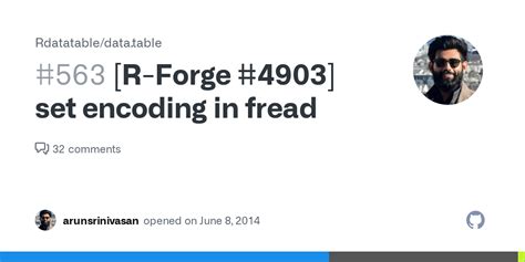 [r forge 4903] set encoding in fread · issue 563 · rdatatable data