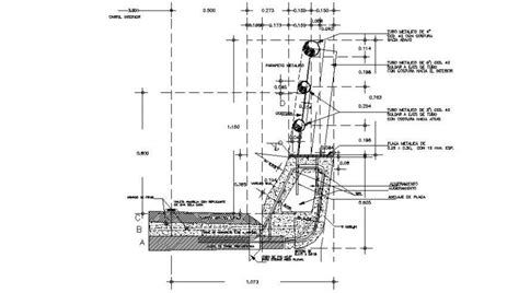 Rcc Structure Construction Blocks 2d View Autocad File Cadbull
