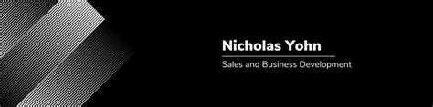 Nicholas Yohn Top Ranked Effective Sales And Business Development Manager Linkedin