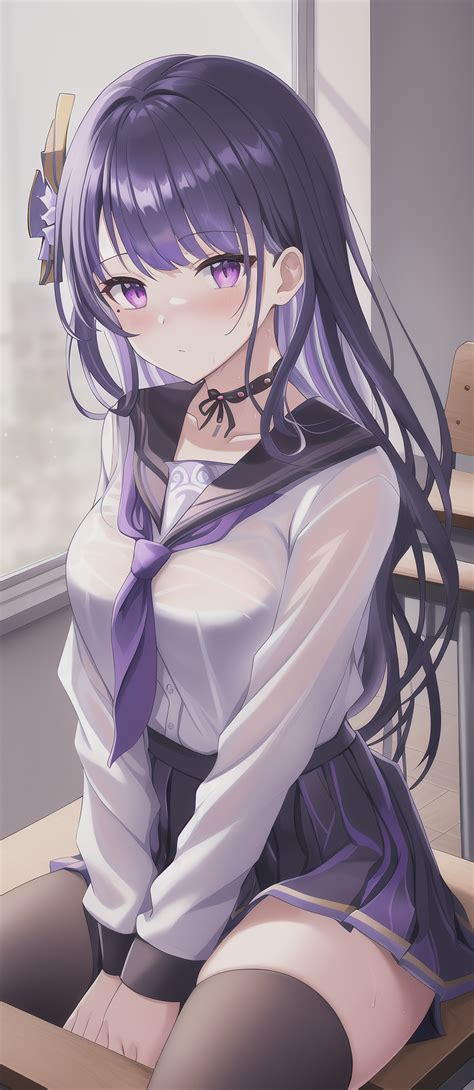 Raiden Shogun Genshin Impact Image Zerochan Anime Image Board