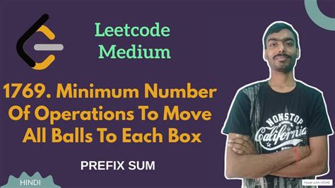 minimum number of operations to move all balls to each box leetcode