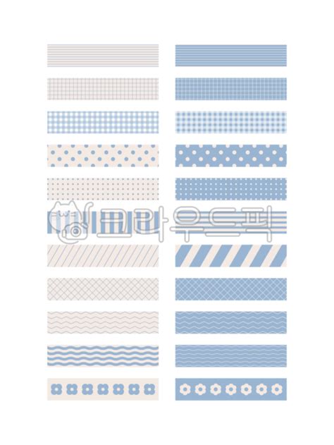 패턴 라벨 데코 스티커 백그라운드 사진이미지일러스트캘리그라피 Hwayo작가