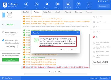 Tutorial How To Downgrade IPhone From IOS To IOS Without SHSH Blobs Using UTools