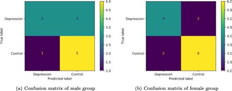 Confusion Matrix Of Gender Based Download Scientific Diagram