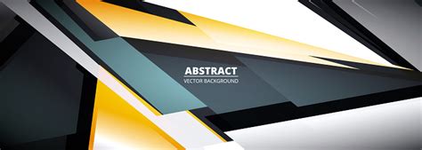 벡터 추상 배경 와 채색된 기하학적 도형 와 의 추상적인 기술 넓은 기치에 현대 도표 성분 3차원 형태에 대한 스톡 벡터 아트 및 기타 이미지 Istock