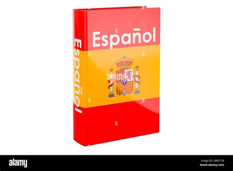Spanish Language Course Spanish Language Textbook 3d Rendering