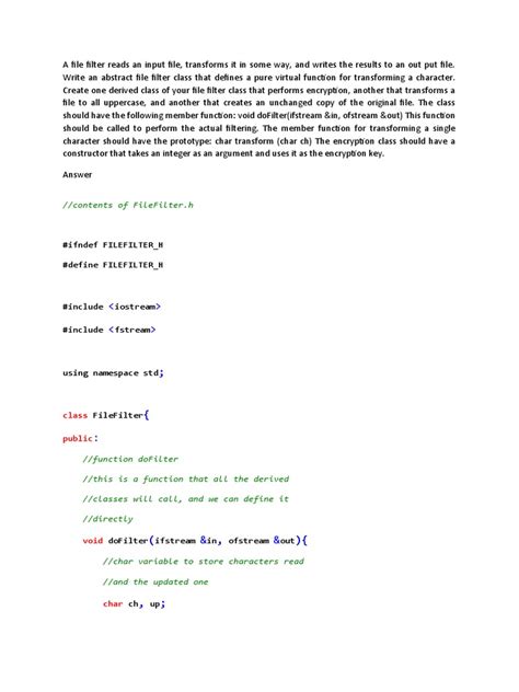 a file filter reads an input file pdf subroutine method computer