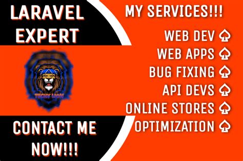 Develop Website Using Laravel Full Stack Development Reach Js Laravel Apps By Techy Lion Fiverr