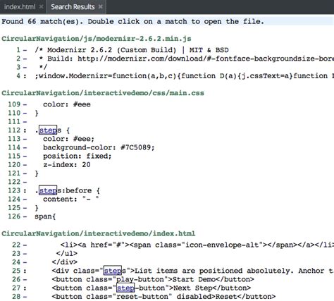 Search And Replace Documentation