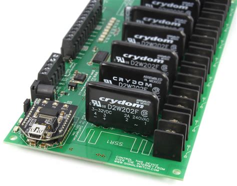 USB Relay Controllers With On Board Analog Inputs And GPIO For Sensors