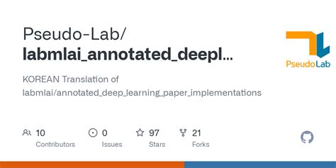 pull requests · pseudo lab labmlai annotated deeplearning paper