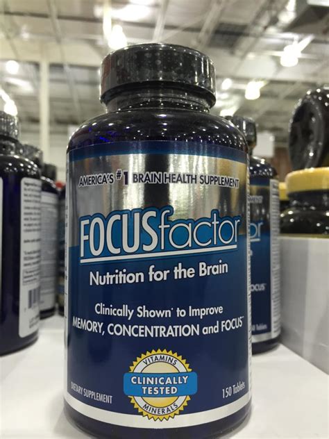 Focus Factor Nutrition Supplement For The Brain Harvey Costco
