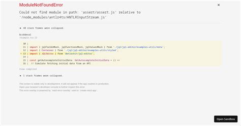 atlaskit jql editor 00 basic editor forked codesandbox