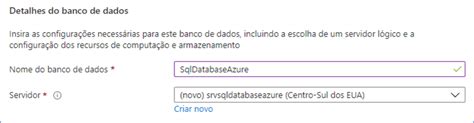 Como Criar Um Banco De Dados Sql No Azure Wtsnet