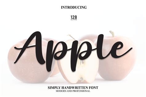 Apple Script Font Masterbundles